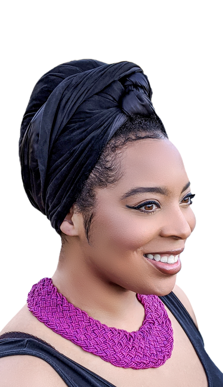 A.B.E. 2-in-1 Satin Turban Head Wrap Headband – WRAPTstyle