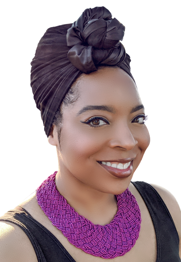 A.B.E. 2-in-1 Satin Turban Head Wrap Headband – WRAPTstyle